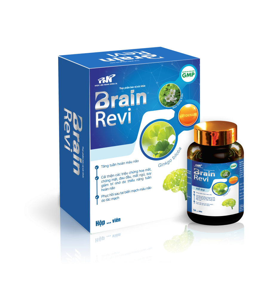 Brain Revi – Bổ não, tăng cường trí nhớ, phòng ngừa đột quỵ - Brain Revi